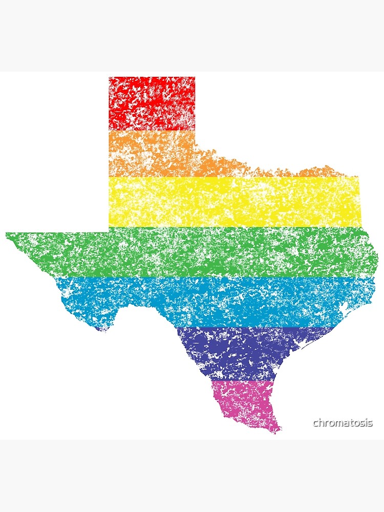 "texas rainbow" Poster for Sale by chromatosis | Redbubble