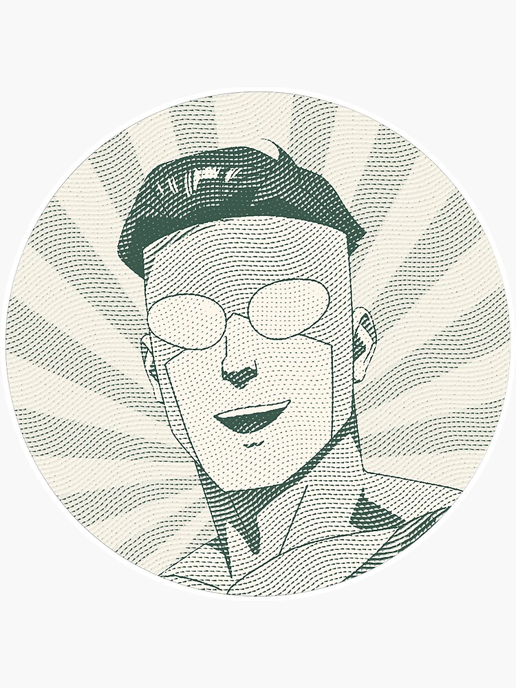 "Invincible (Mark)" Sticker for Sale by Teruzaki | Redbubble