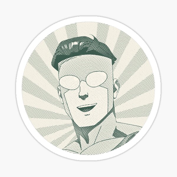 "Invincible (Mark)" Sticker for Sale by Teruzaki | Redbubble