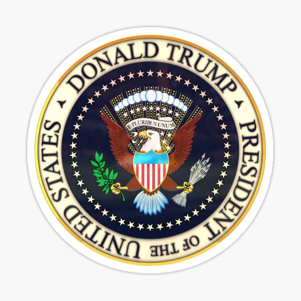 President Seal Stickers | Redbubble