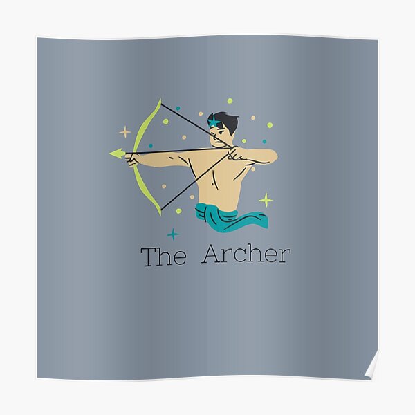 "The archer- Zodiac Sign" Poster by Ruchitakumari | Redbubble