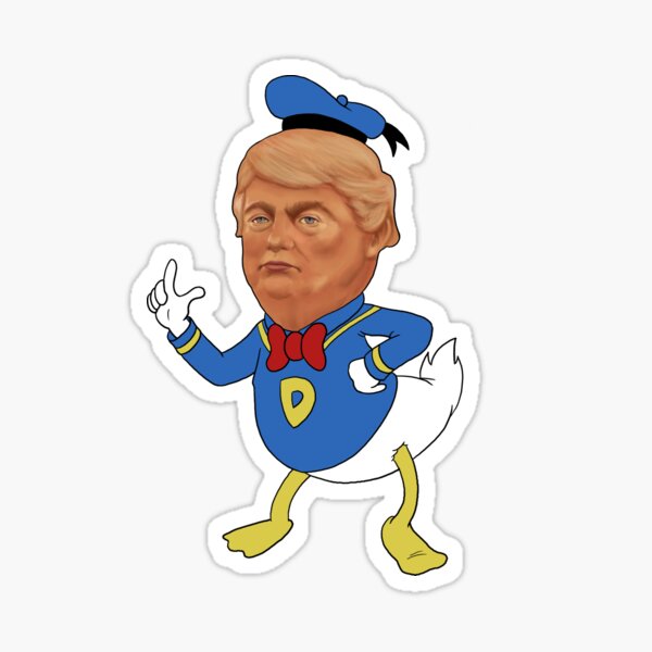 "Donald Dump" Sticker for Sale by TheMannersan | Redbubble