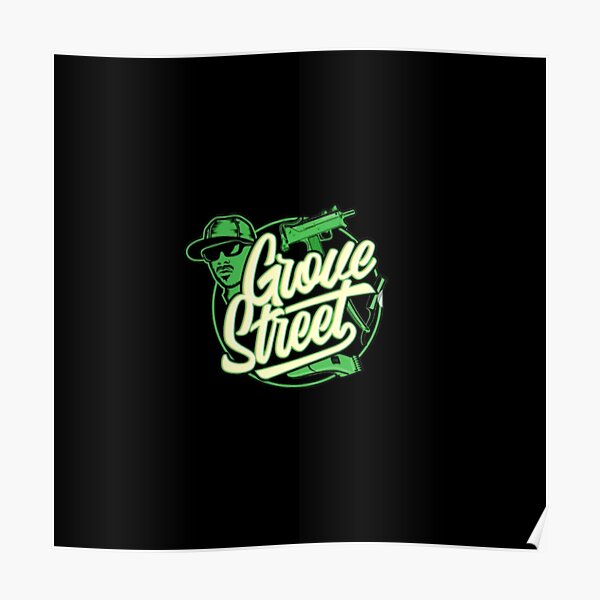 "Grove Street Families Logo San Andreas" Poster for Sale by Kovachh ...