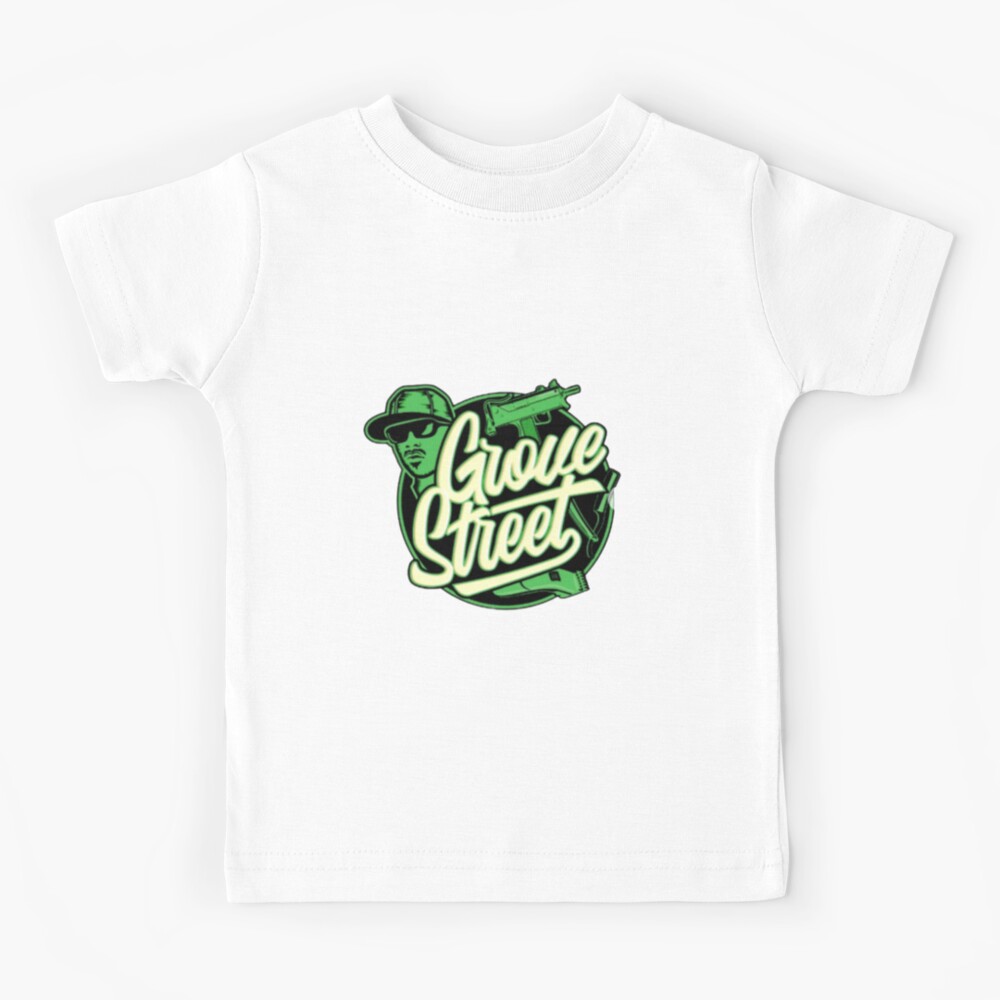 "Grove Street Families Logo San Andreas" Kids T-Shirt for Sale by ...