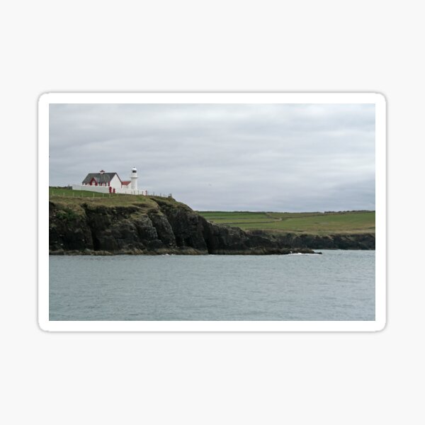 "Dingle Lighthouse" Sticker by steffik | Redbubble