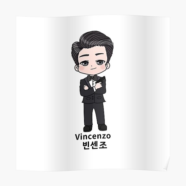 Póster «Vincenzo Cassano Kdrama» de NattyTees | Redbubble