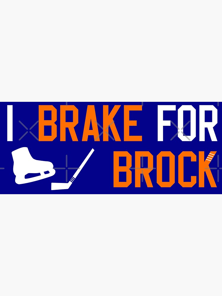 "Islanders Brock" Sticker for Sale by seanyj | Redbubble
