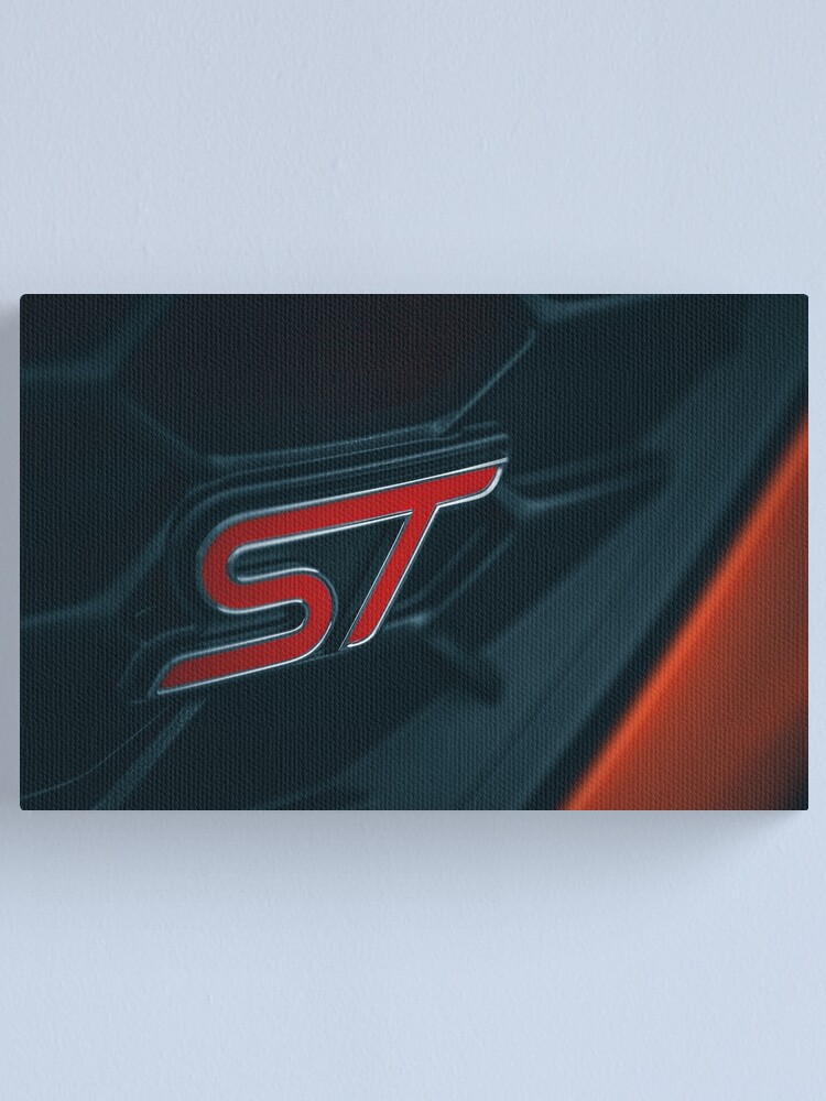 "Ford Focus ST logo" Canvas Print by autoaddict | Redbubble