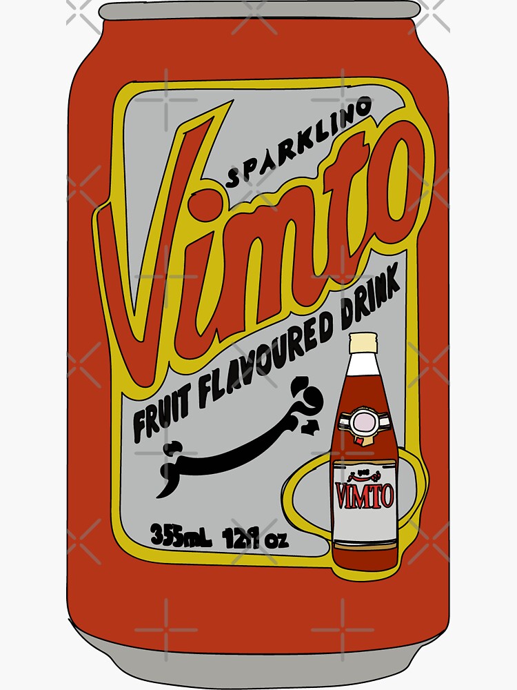 "Vimto" Sticker for Sale by leileel | Redbubble
