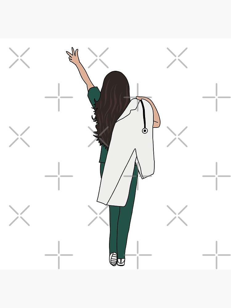 "Graduation white coat steth love" Poster for Sale by Mermaidssparkle ...