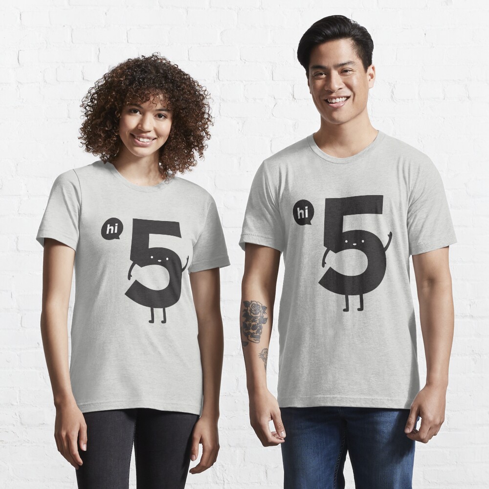 "Hi 5" T-shirt for Sale by Haasbroek | Redbubble | hi t-shirts - high ...