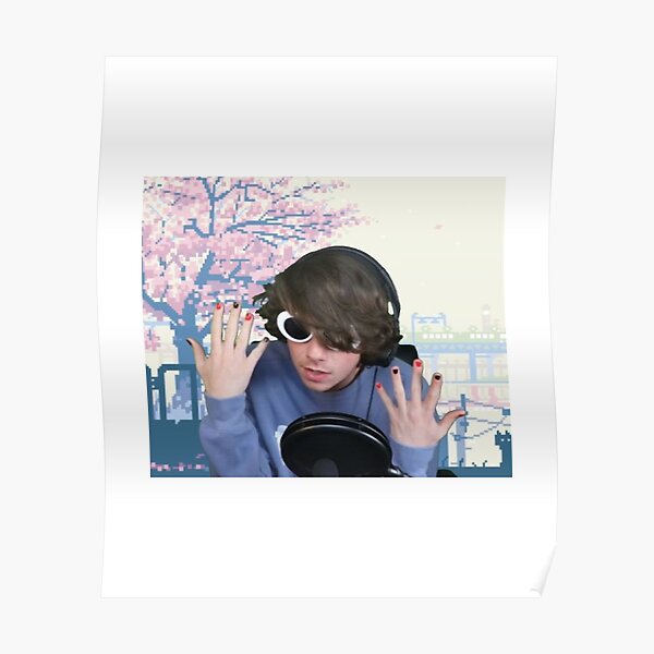 "karl jacobs nails colored - Karl Jacobs Best" Poster by outhmanerkibi ...