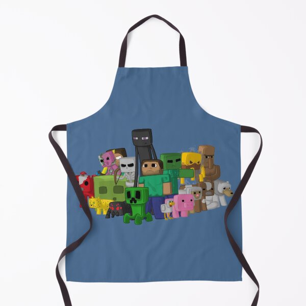 Minecraft Gang Aprons | Redbubble