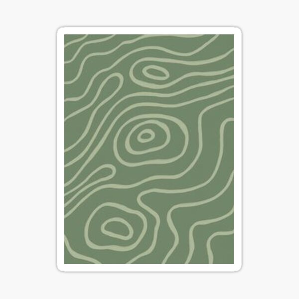"Sage Green Abstract " Sticker for Sale by ERLstickers | Redbubble