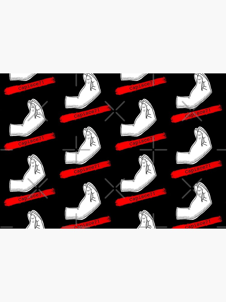 "Capisce italian hand meme" Mask for Sale by SHMITEnZ | Redbubble