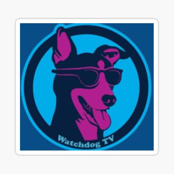 "Watchdog TV Logo" Sticker by ZeroPancakes | Redbubble