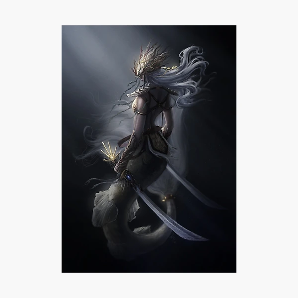 Anime Mermaid Warrior