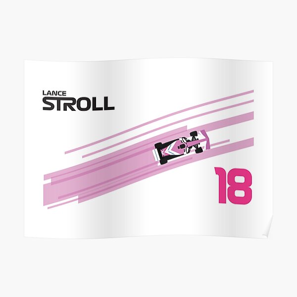 "F1 Lance Stroll 18" Poster for Sale by onedesignshop | Redbubble