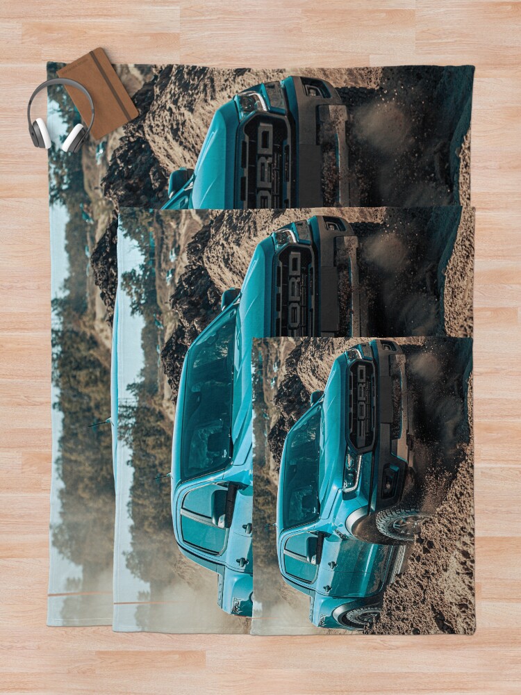 "Ford Ranger Raptor Pick-up" Throw Blanket for Sale by autoaddict ...