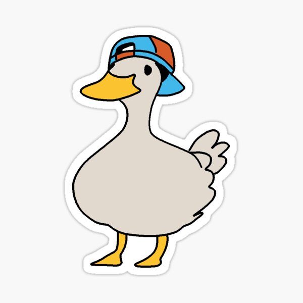 "Shuba Duck" Sticker for Sale by NoYuki | Redbubble