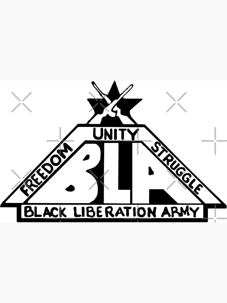 "Logo of the Black Liberation Army" Poster by voiceandvision | Redbubble