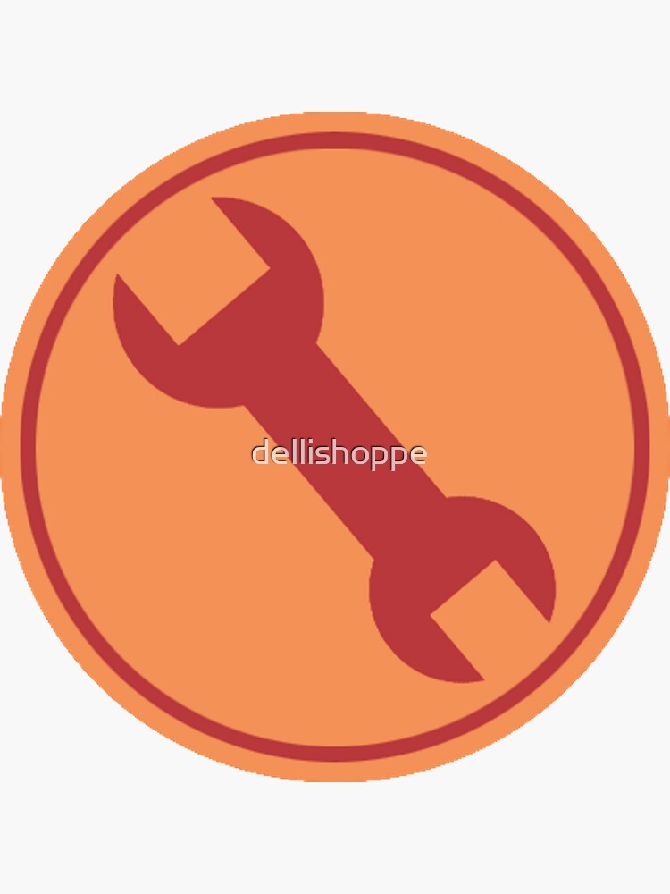 "Meet the Engineer!" Sticker for Sale by dellishoppe | Redbubble