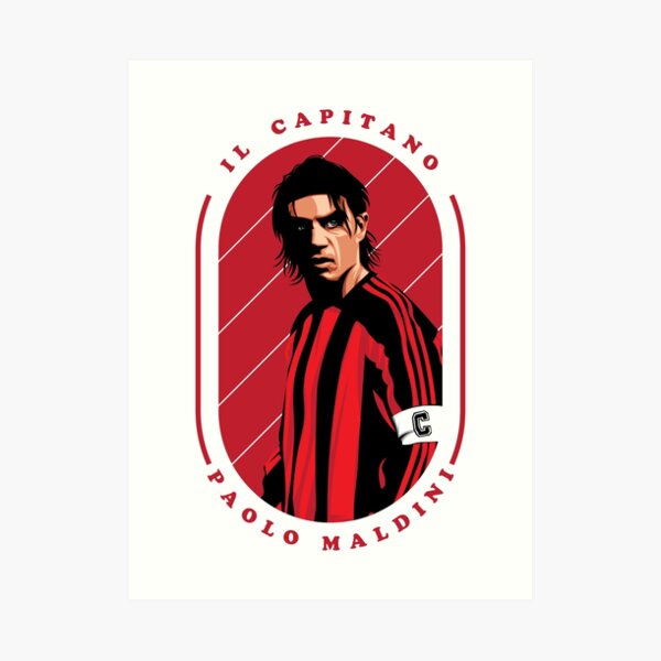 "Paolo Maldini" Art Print for Sale by Dmx999 | Redbubble