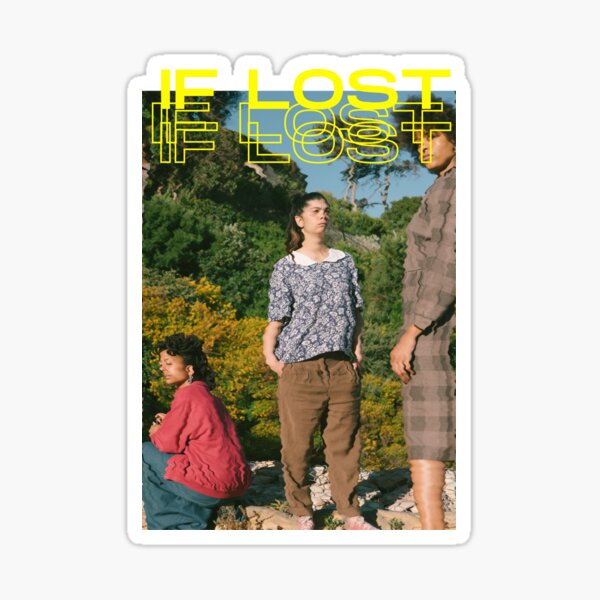 "Retro if lost.." Sticker for Sale by moonst-seoul | Redbubble