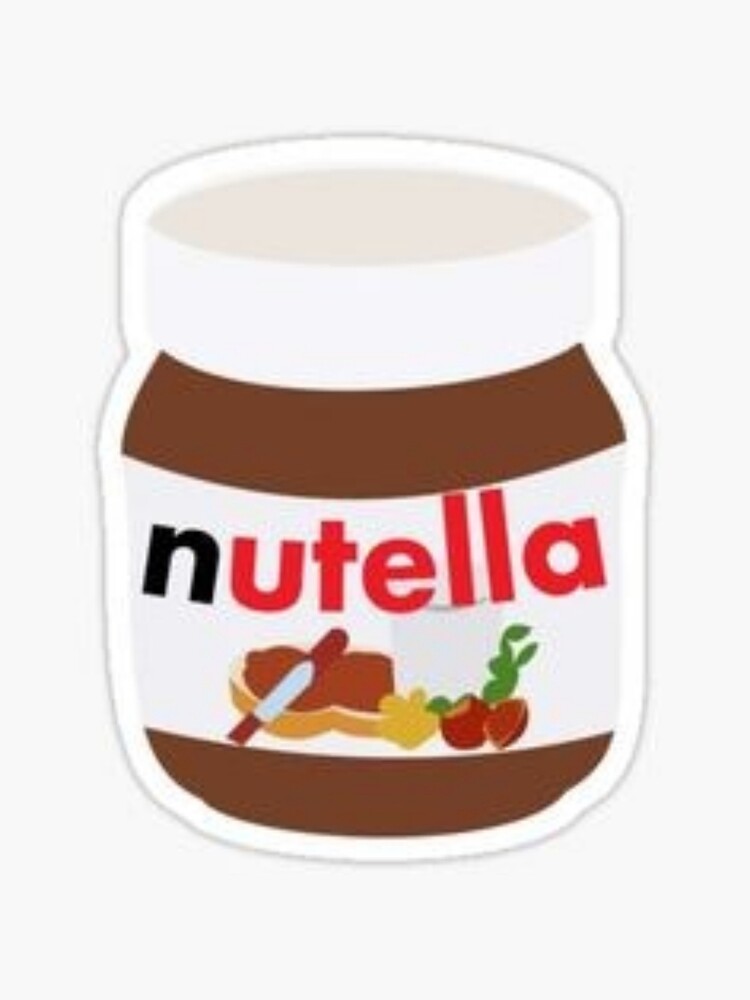 "PRINTABLE NUTELLA STICKER" Poster for Sale by NayshaScP | Redbubble