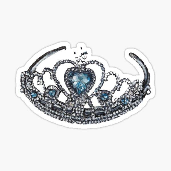 "Jewel Tiara" Sticker by CJMassingham | Redbubble