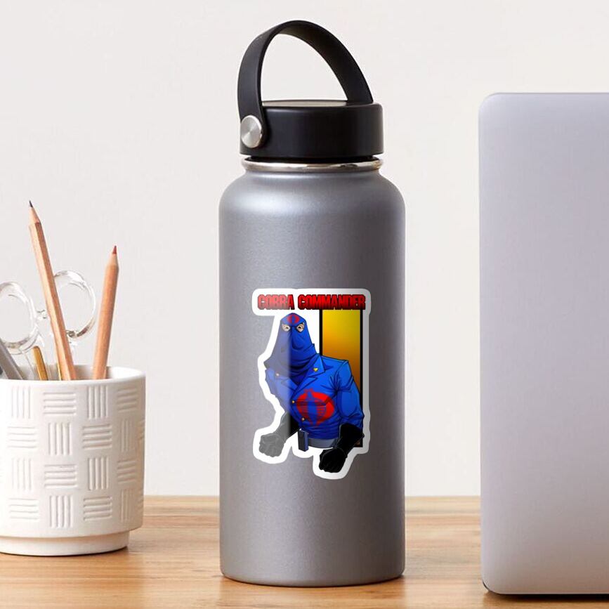 "Cobra Commander" Sticker for Sale by dlxartist | Redbubble