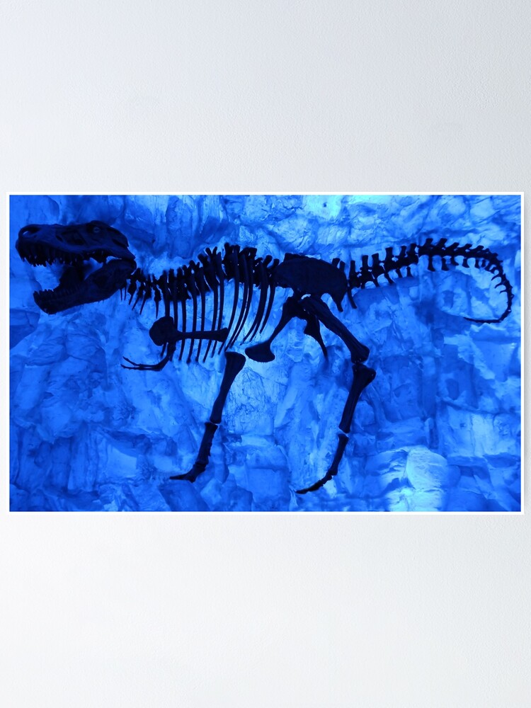"Frozen T Rex" Poster by dltphoto | Redbubble