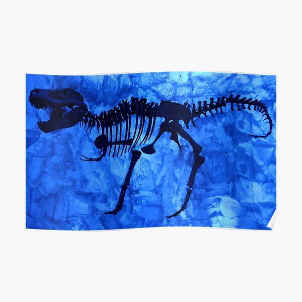 "Frozen T Rex" Poster by dltphoto | Redbubble