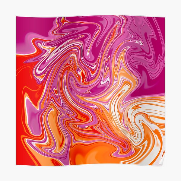 " Not So Subtle - Subtle Pride flag lesbian / wlw" Poster for Sale by ...