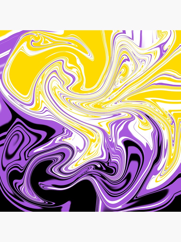 "Not So Subtle - Subtle Pride flag Nonbinary" Poster by Edinglesart ...