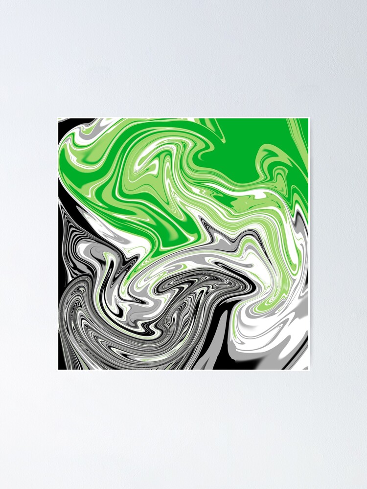 "Not So Subtle - Subtle Pride flag Agender" Poster by Edinglesart ...