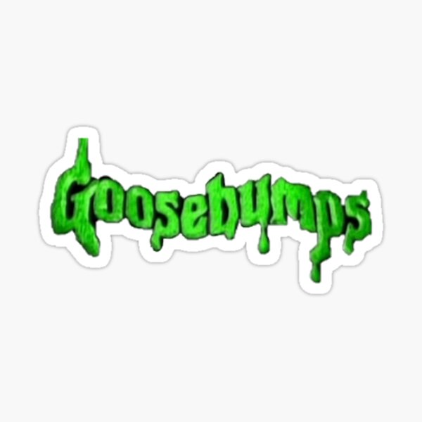 "Goosebumps" Sticker for Sale by zrvby | Redbubble
