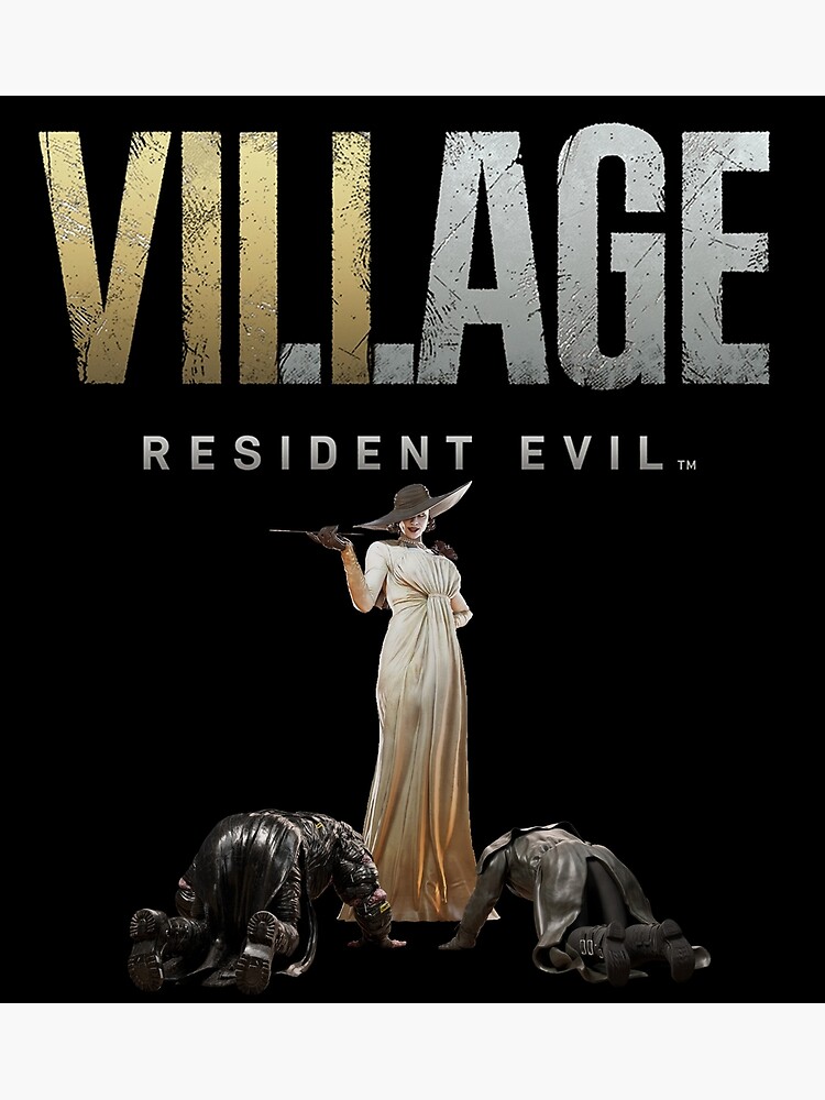 "Resident Evil Village - Lady Dimitrescu" Poster by RagnarokSkol ...