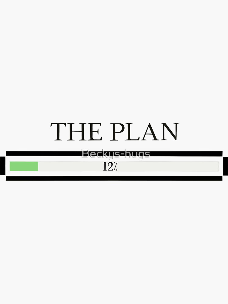 "Guardians of the galaxy 12% of a plan " Sticker for Sale by Beckys ...