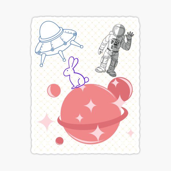 "Space Exploration" Sticker for Sale by IdeaOcean | Redbubble