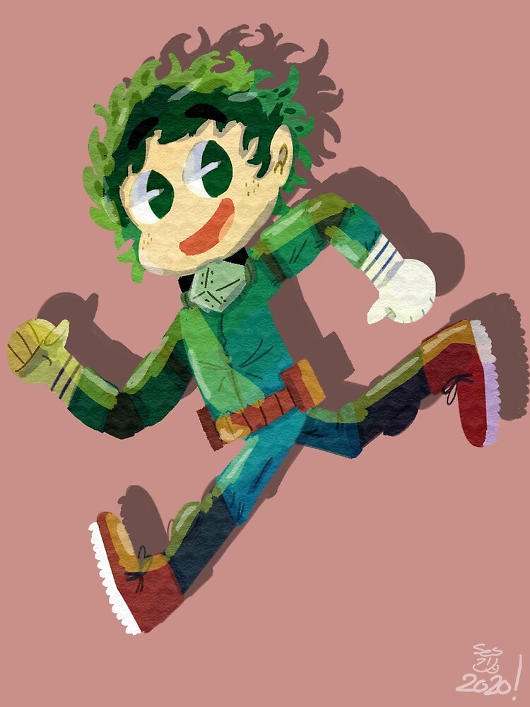 "Run Deku Run" Poster by PGUniverse | Redbubble