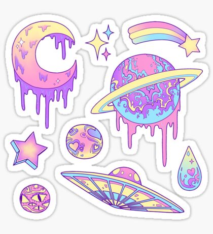 Galaxy Stickers | Redbubble