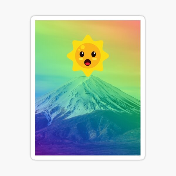 "Fuji, Japan" Sticker by texanlisa | Redbubble