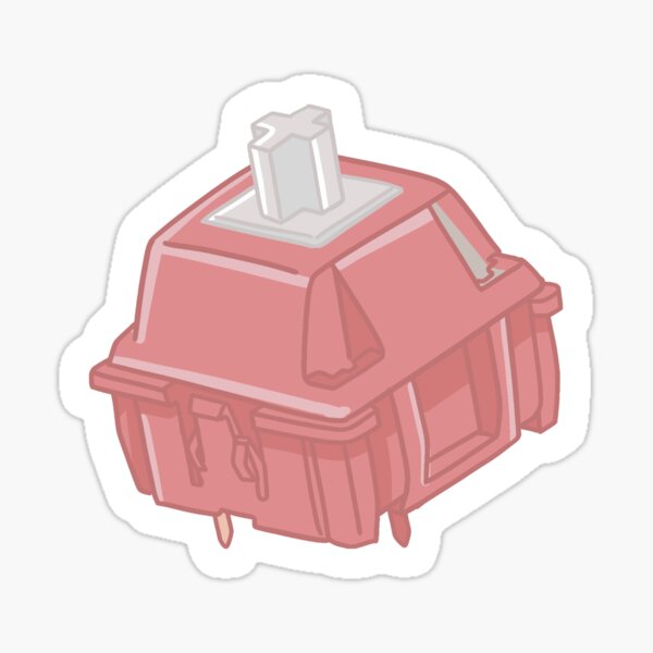 "Switch, Mechanical keyboard switches," Sticker for Sale by Kateables ...