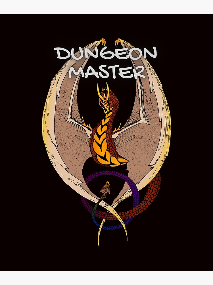 "The Dungeon Master." Poster for Sale by lumbo73 | Redbubble