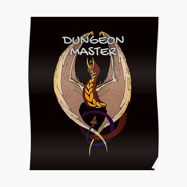 "The Dungeon Master." Poster for Sale by lumbo73 | Redbubble
