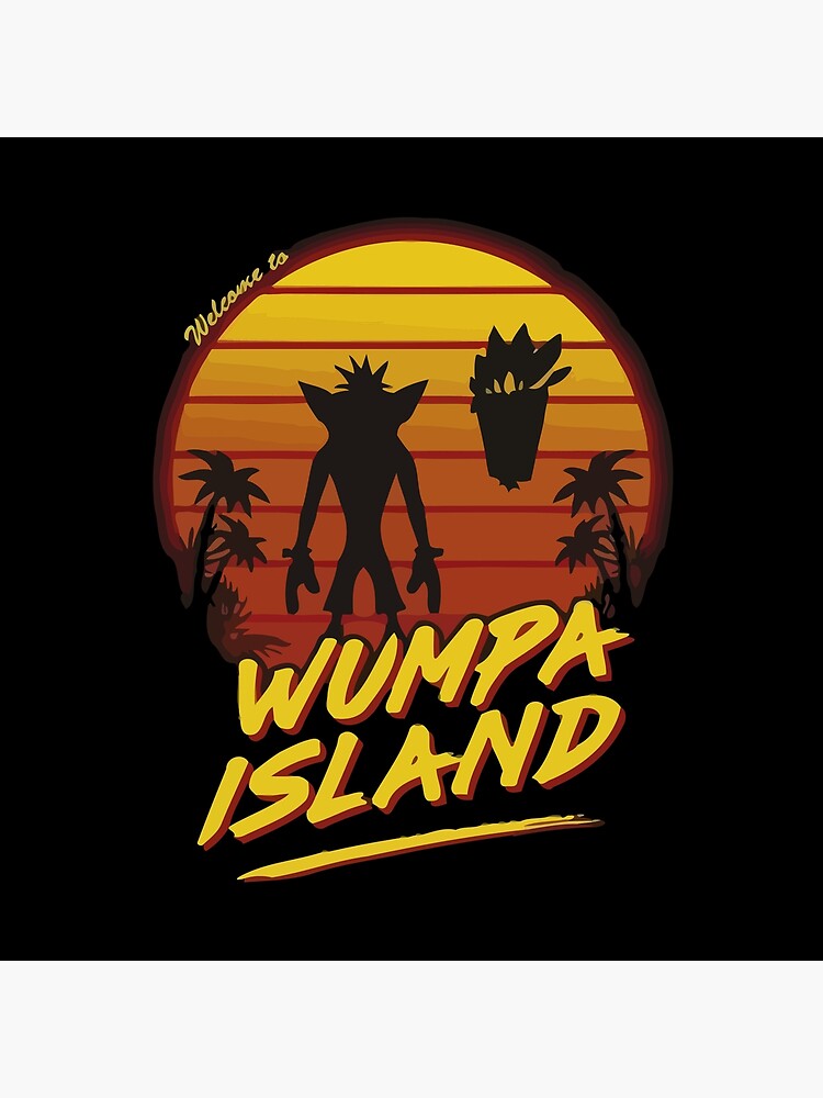 "WUMPA ISLAND" Poster by italiany | Redbubble