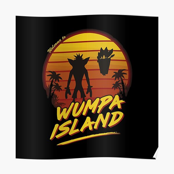 "WUMPA ISLAND" Poster by italiany | Redbubble