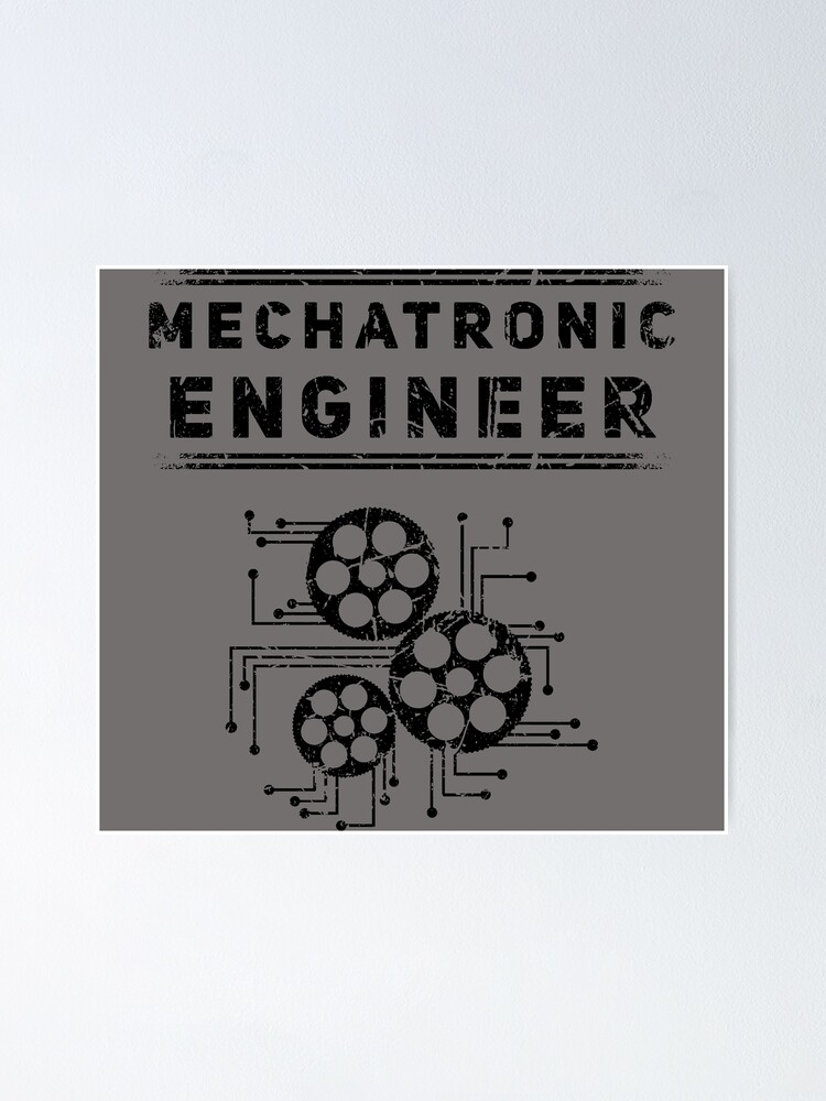 "Mechatronics Engineering Mechatronics Engineer Robotics" Poster for ...