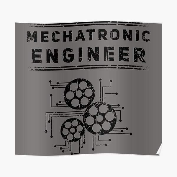 "Mechatronics Engineering Mechatronics Engineer Robotics" Poster for ...